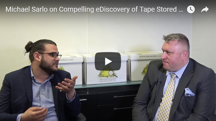 Computer Forensics Expert Michael Sarlo on Compelling eDiscovery - Lee ...